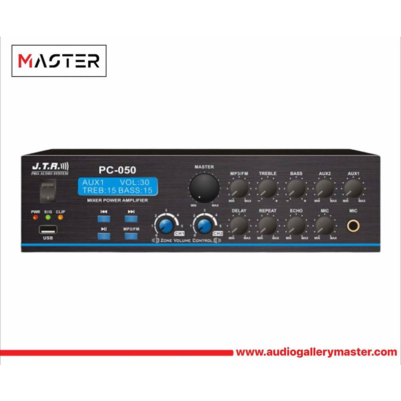 امپلی JTR مدل PC-50 - مجموعه صوتی مستر